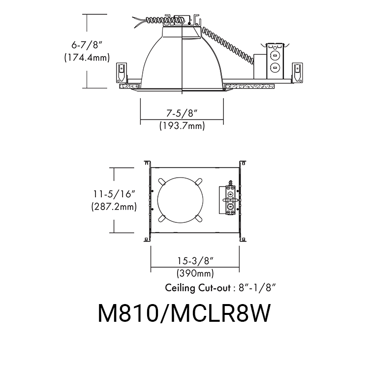 Image Arch Lighting - M810/MCLR8W